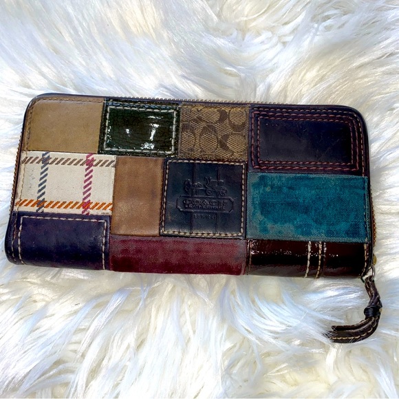 Accessories | Coach Patchwork Wallet | Poshmark